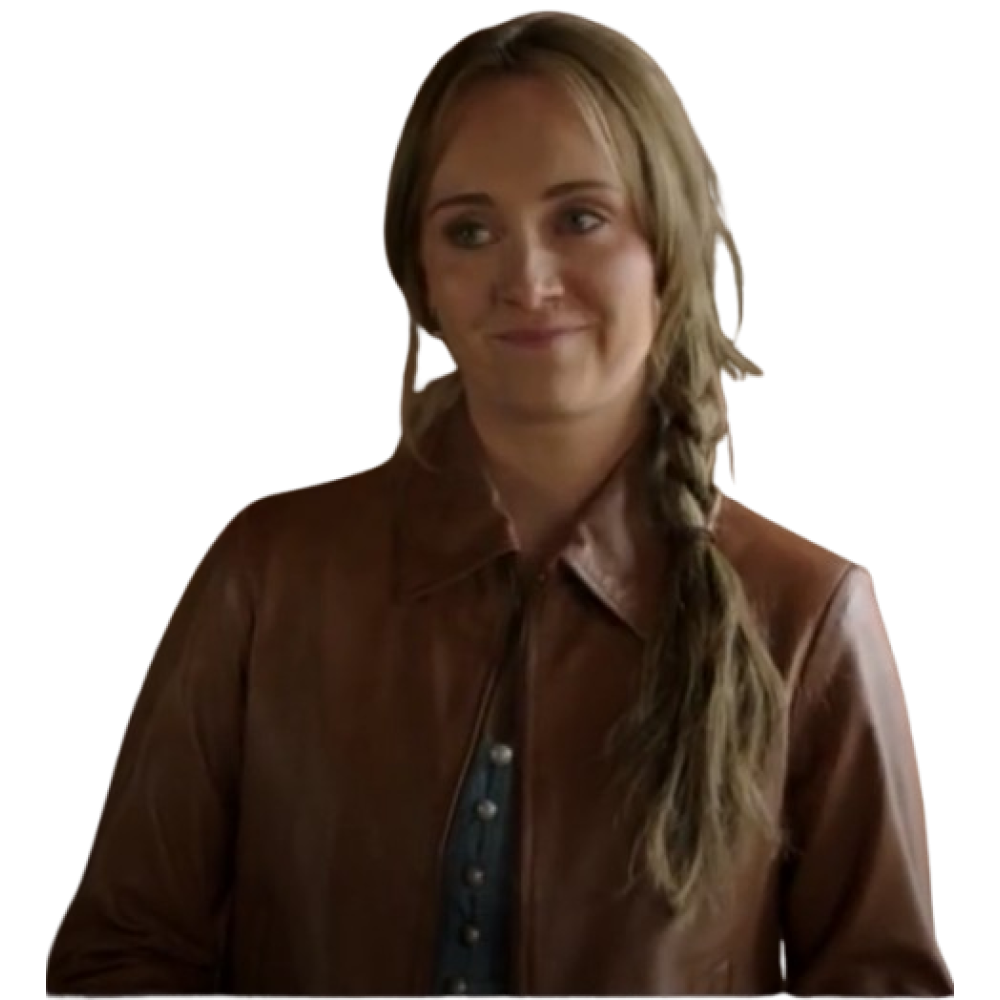 Heartland S18 Amber Marshall Brown Leather Jacket